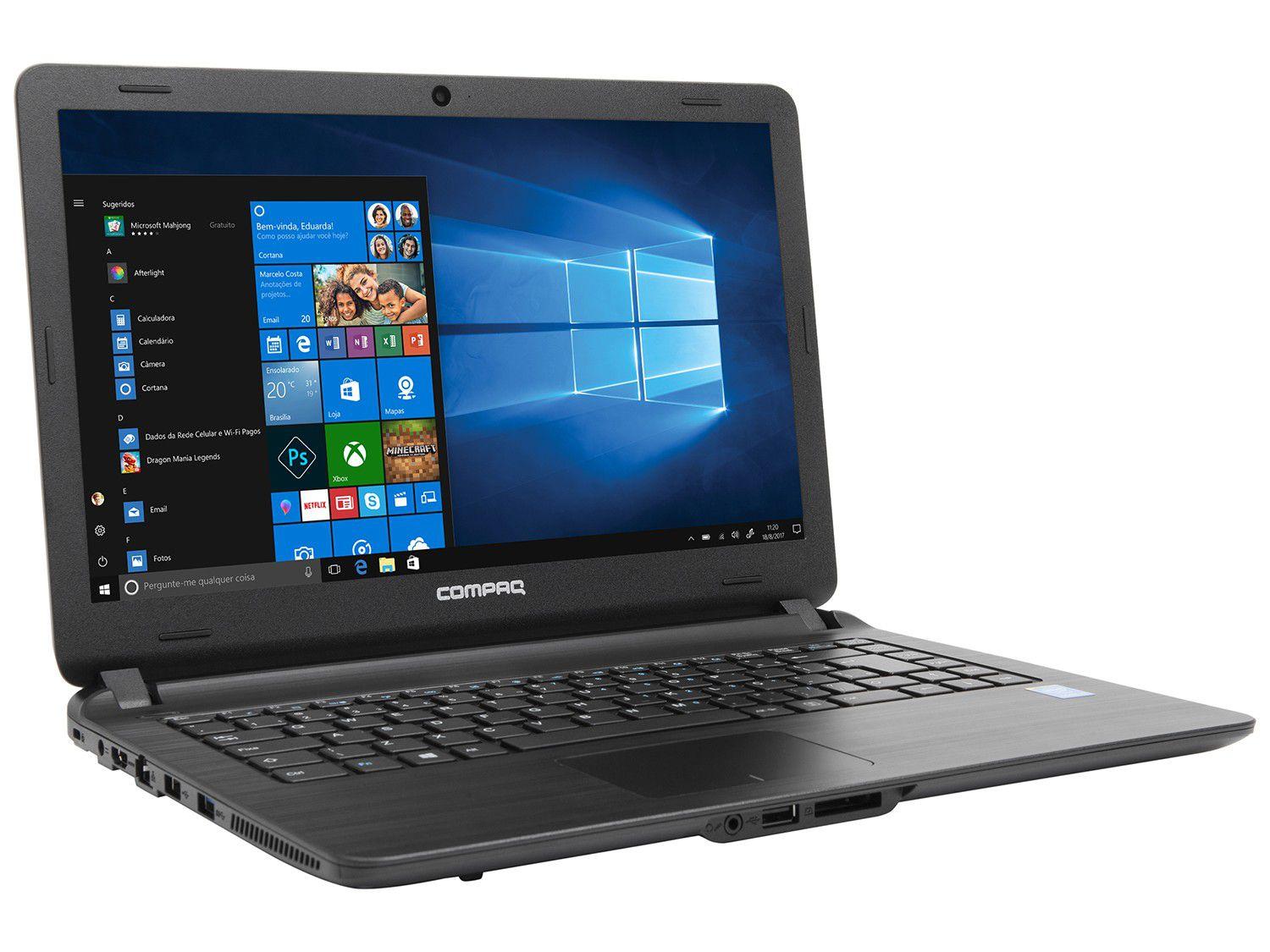 Notebook Compaq Presario CQ-21N Intel Core i3 4GB - SSD 120GB 14 ...