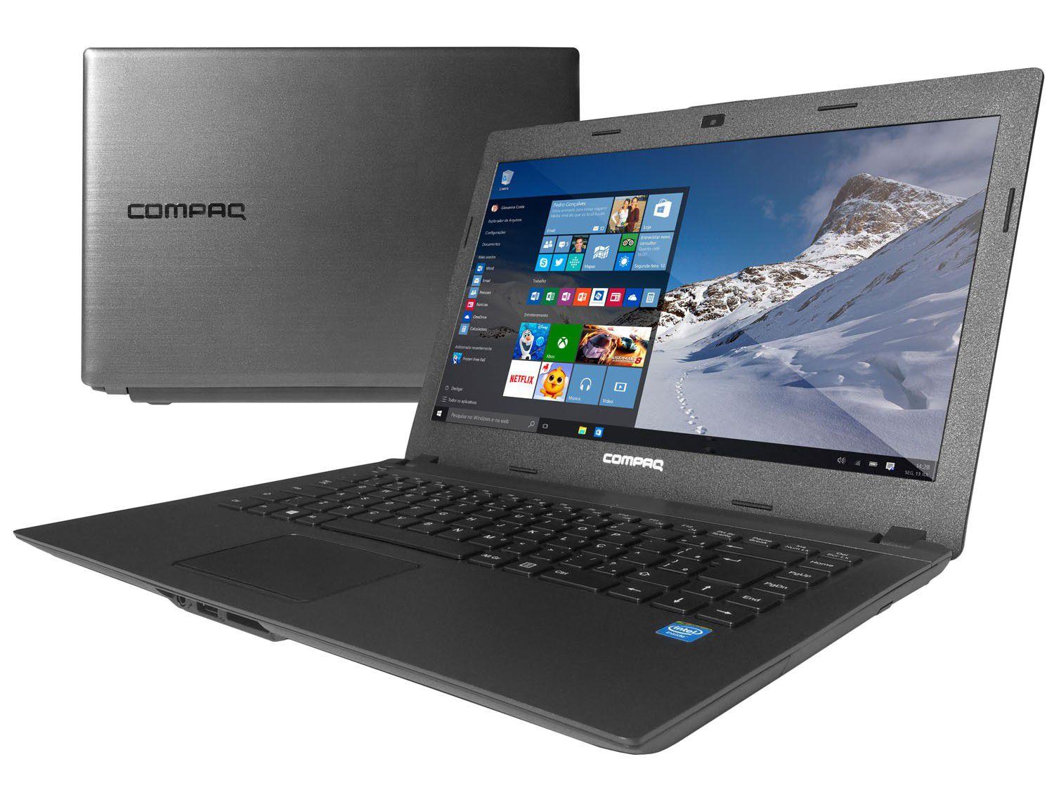 Notebook Compaq Presario CQ-23 Intel Dual Core - 4GB 500GB LED 14 ...