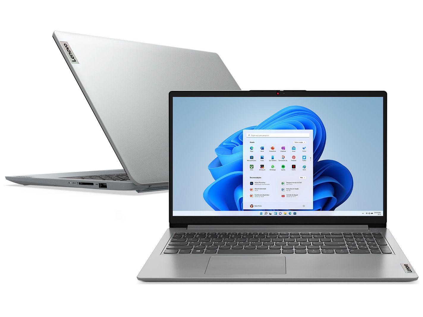 Notebook Lenovo IdeaPad 1i Intel Core i7 12GB RAM - 512GB Notebook Lenovo IdeaPad 1i Intel Core i7 12GB RAM - 512GB