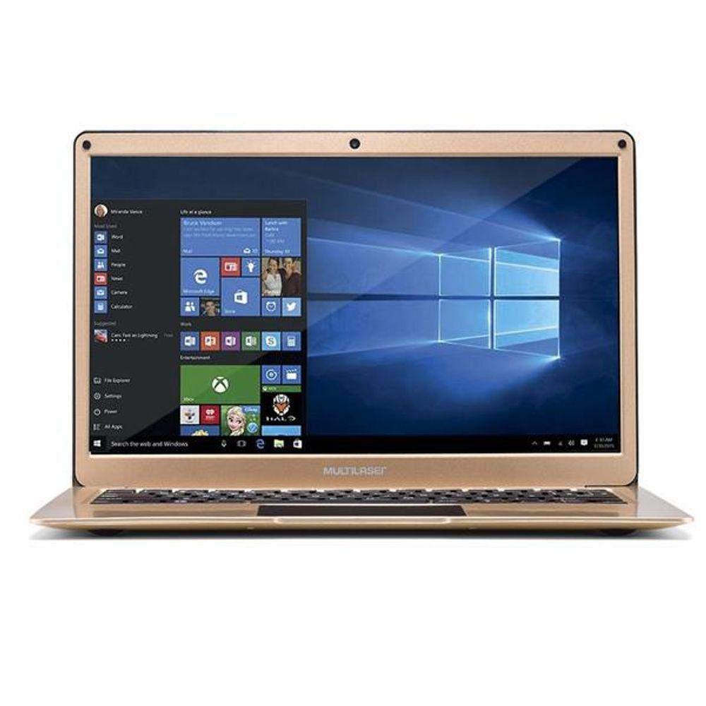Notebook Multilaser Legacy Air Intel Celeron 4Gb 64Gb 13.3 Full HD ...
