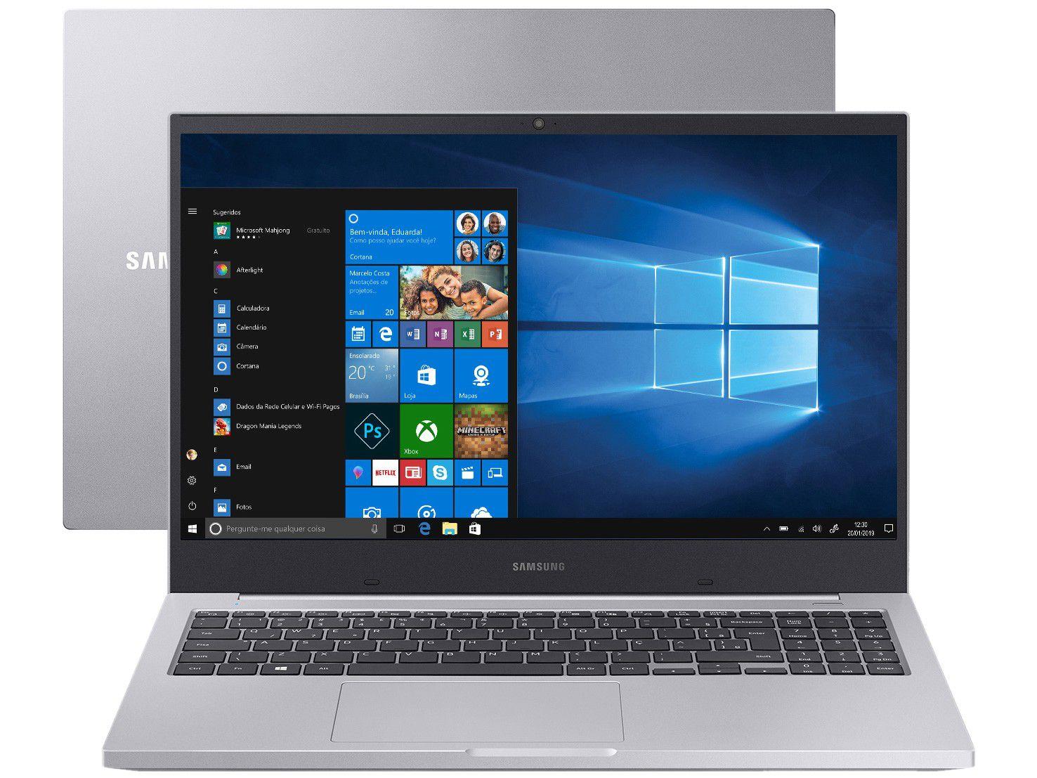 Notebook Samsung Book E20 Intel Celeron Dual-Core 4GB 500GB 15,6 ...