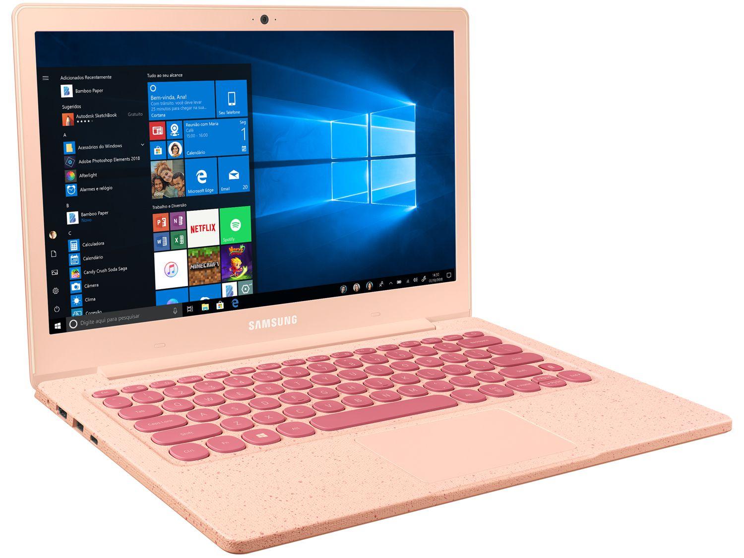 Notebook Samsung Flash F30 Intel Dual Core - 4GB 64GB SSD 13,3” Full HD ...