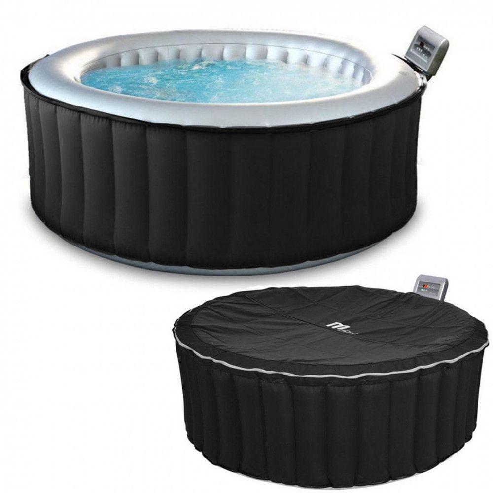 Ofuro Spa Inflavel 700 Litros Hidromassagem Para 4 Pessoas 220 V