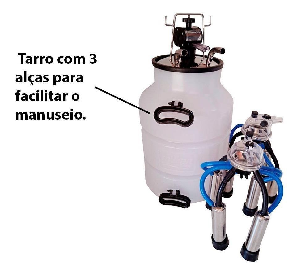 Ordenha Balde Ao Pé Prime Bv450 Em Inox Com 1 Conjunto Duplo - Produtos para Bovinos, Suínos e ...