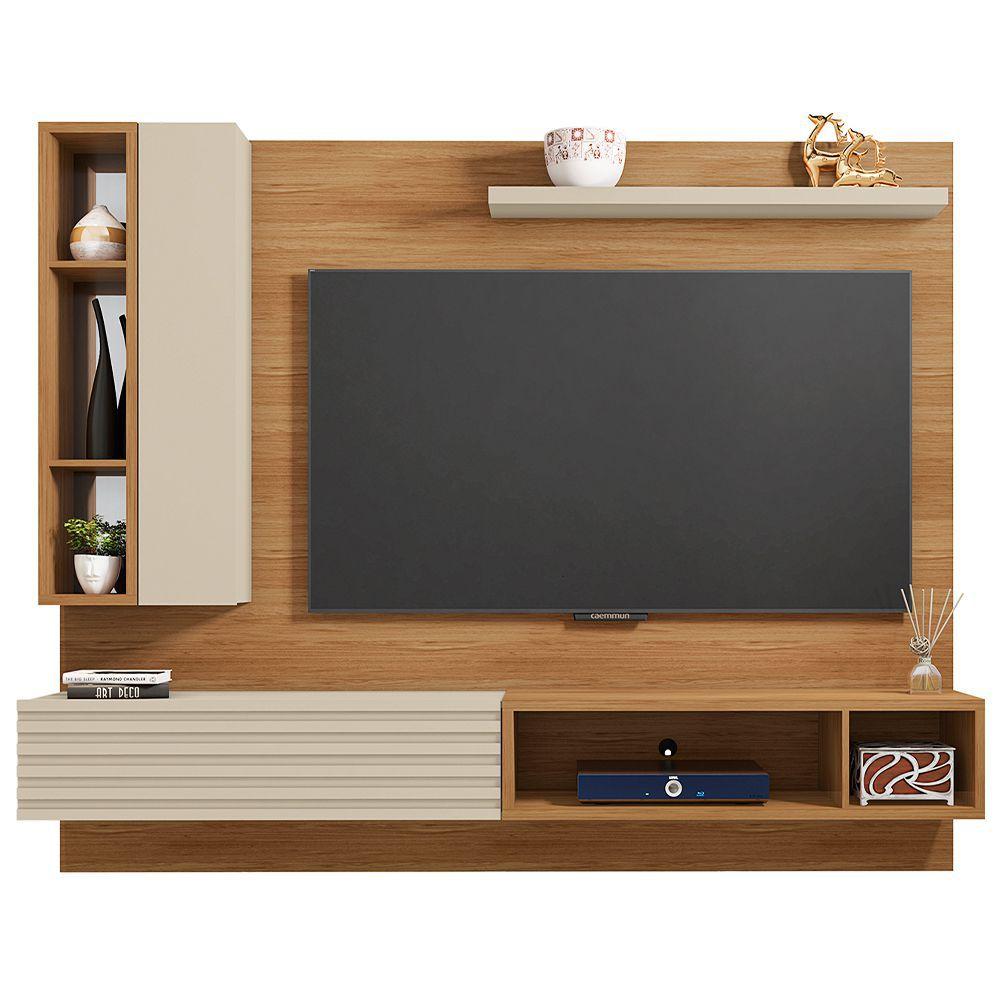 Painel Bancada Para TV até 75 Polegadas Action Caemmun - Painel para TV ...