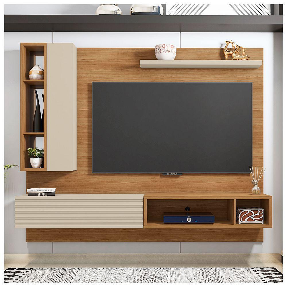 Painel Bancada Para TV até 75 Polegadas Action Caemmun - Painel para TV ...