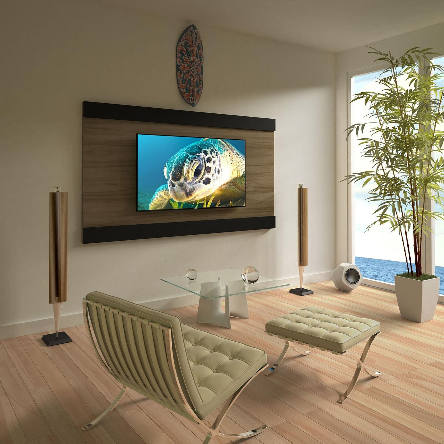 Painel de Parede Para TV até 56 Multivisão Painel-Fusion - Painel para ...