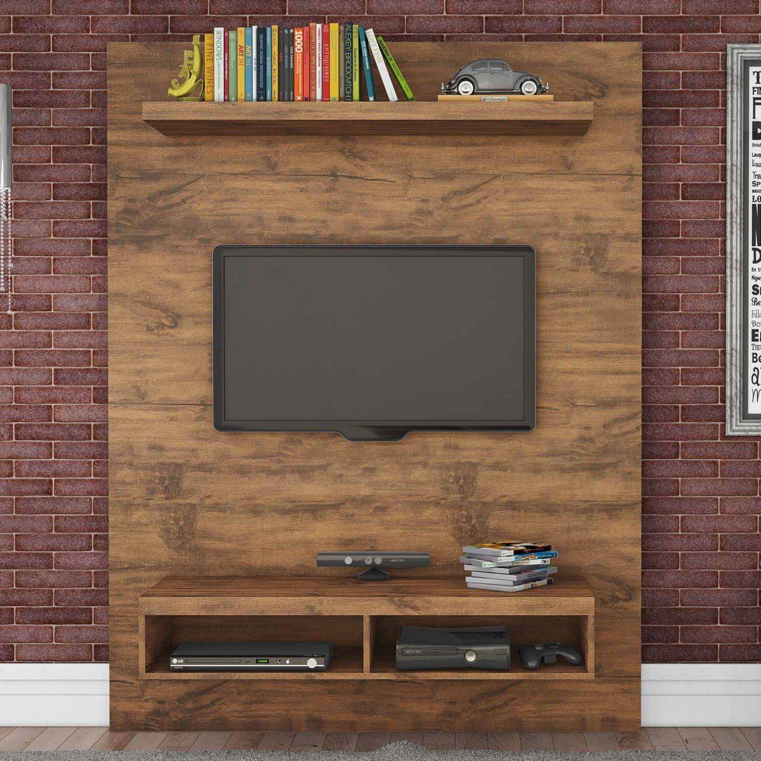 Painel Home para TV até 50 Polegadas 2 Nichos TB100 Dalla Costa Nobre - Painel para TV ...