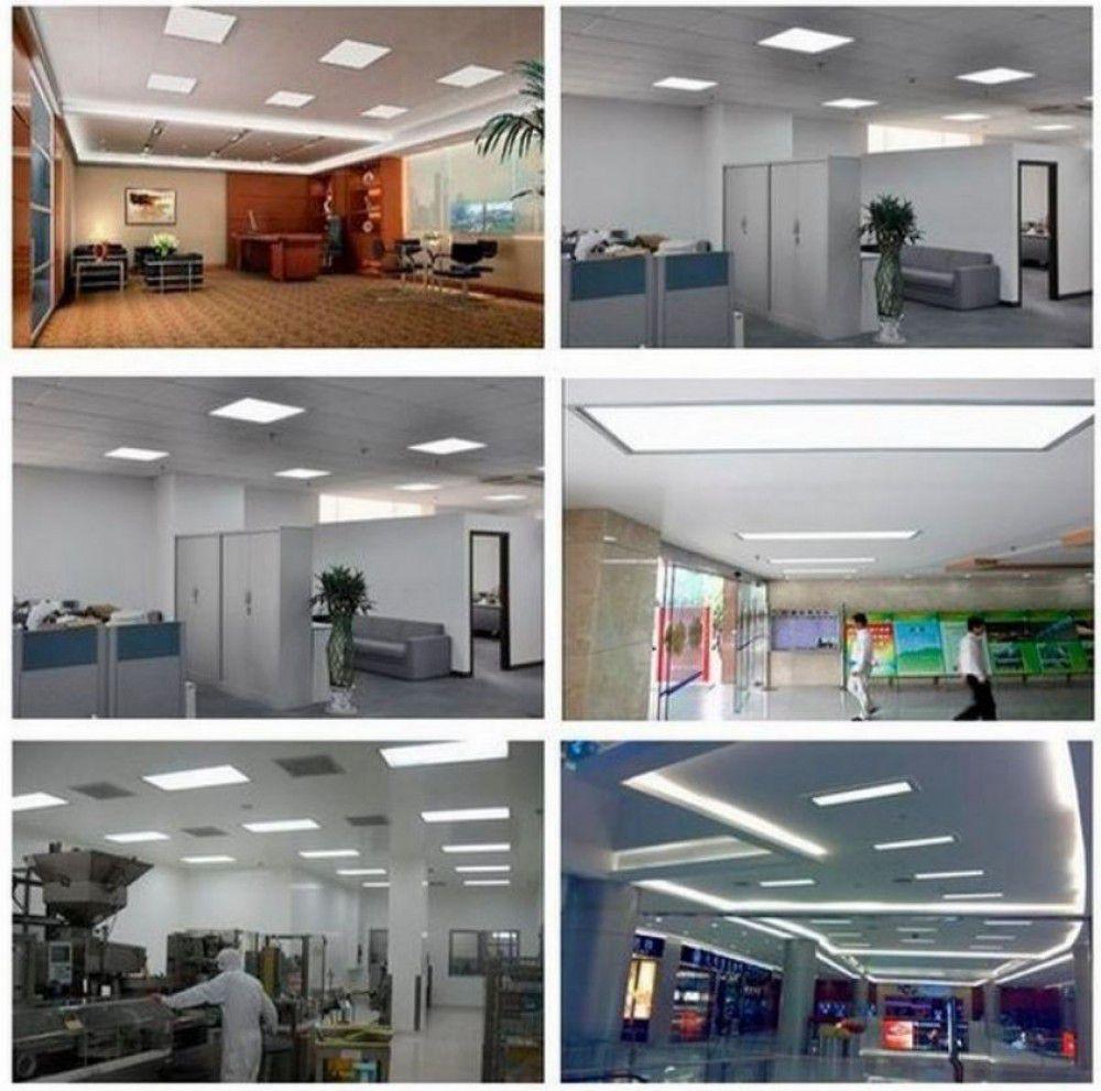 Painel Led / Plafon - 60 x 60 cm (60x60) Branco Frio - 48w - 4800lm ...