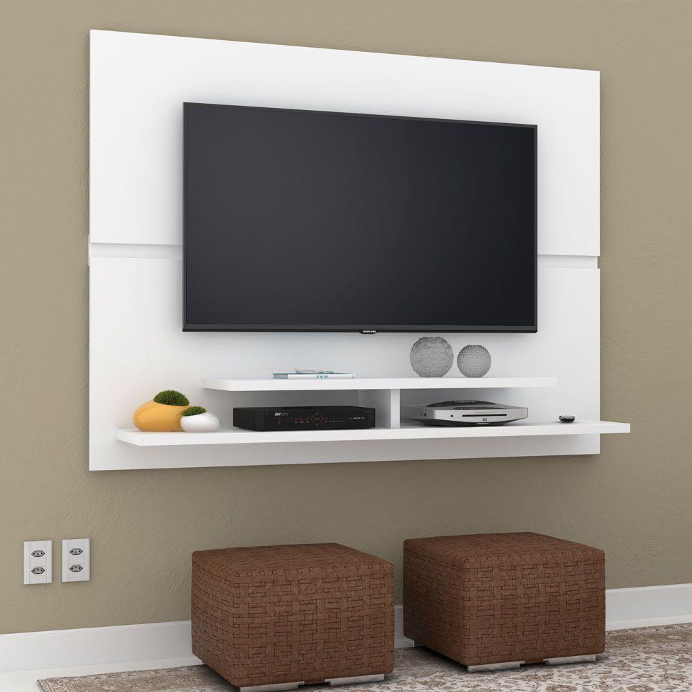 Painel Monaco Para Tvs de até 50 Polegadas Cor Branco - Lukaliam ...