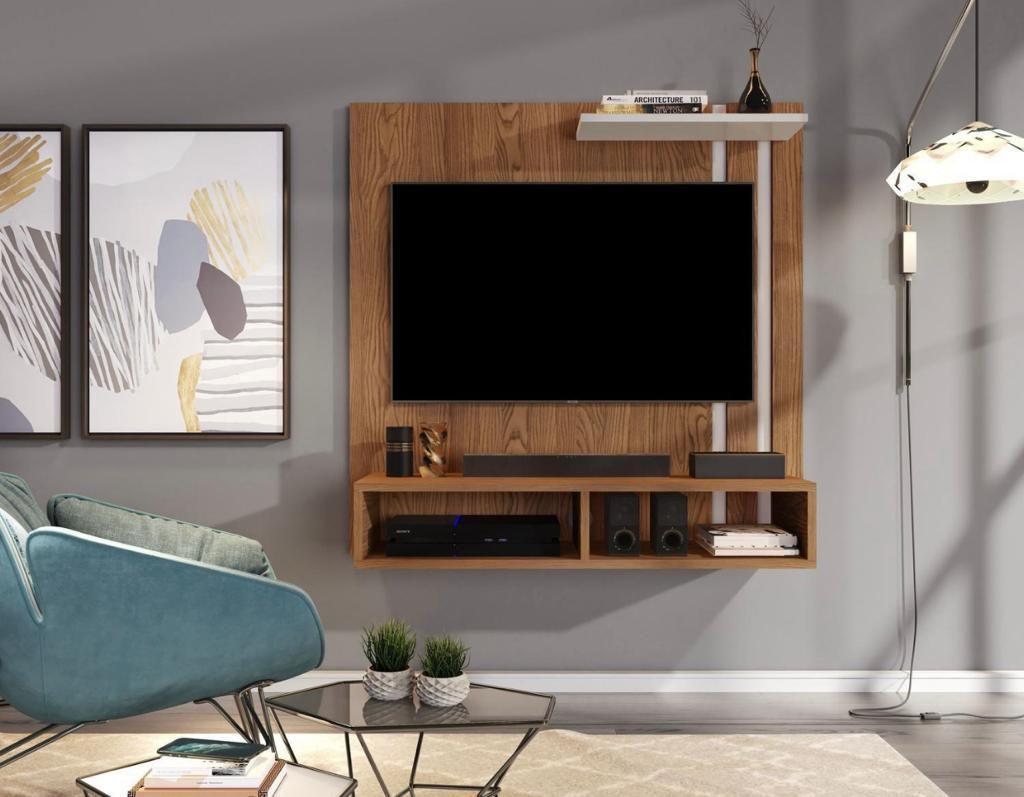Painel Para TV 32 Polegadas Com 2 Nichos Sun - PRADO MOVEIS - Painel ...