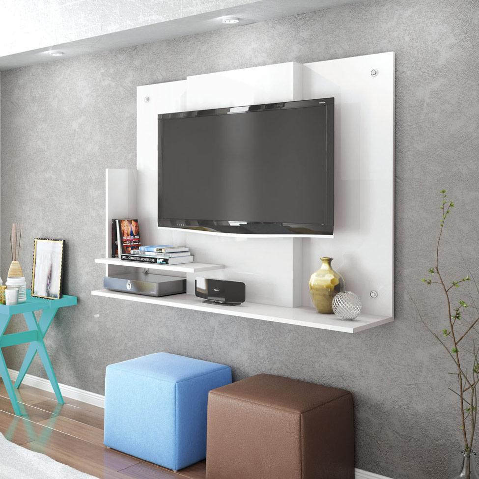 Painel para Tv 32 Polegadas Dallas Branco - Caemmun - Painel para TV - Magazine Luiza