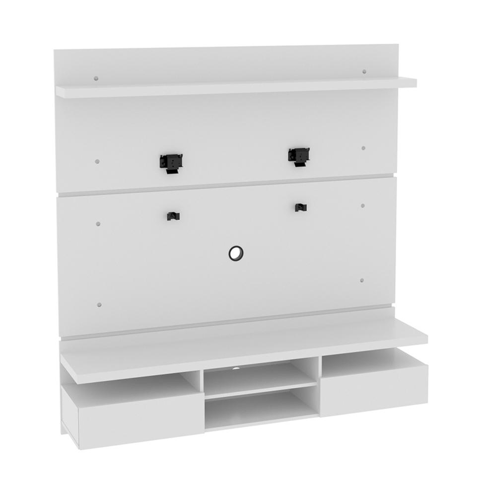 Painel para TV 50 Polegadas Live Branco 160 cm - Mobly - Painel para TV ...