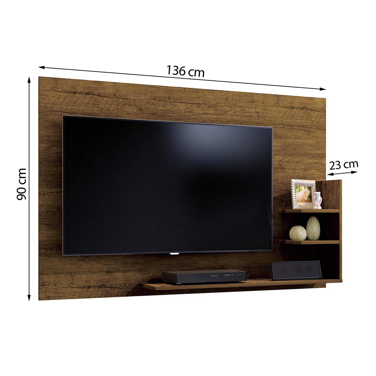 Painel para TV até 40 Polegadas 3 Prateleiras Exclusive Mavaular Canion - Painel para TV ...