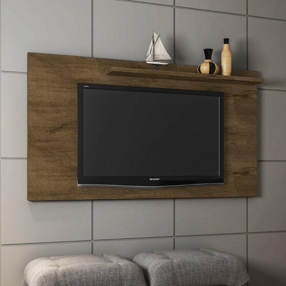 Painel para TV até 50 Polegadas 1 Prateleira Chanel Bechara - Painel ...