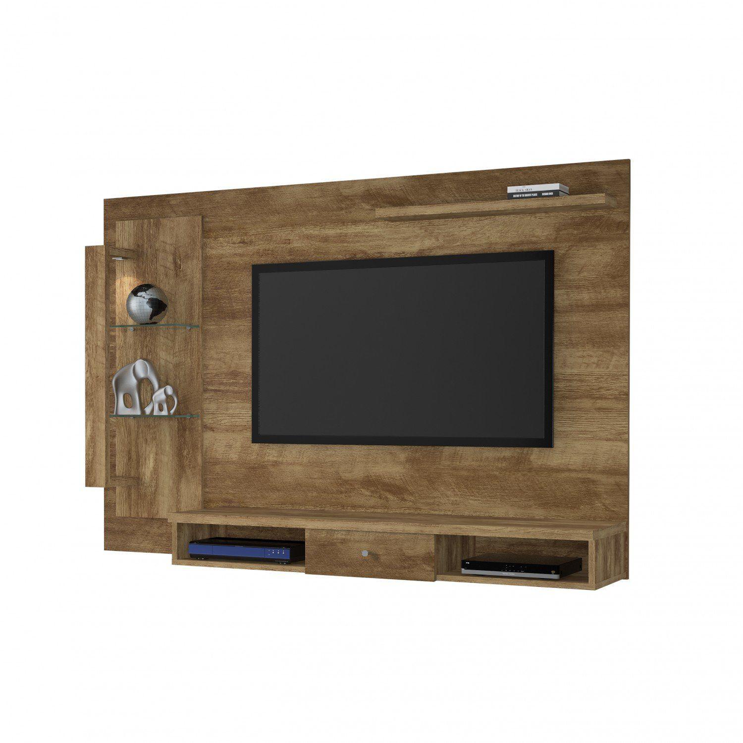 Painel para TV até 50 Polegadas Cromo JCM Móveis Nobre - Painel para TV ...