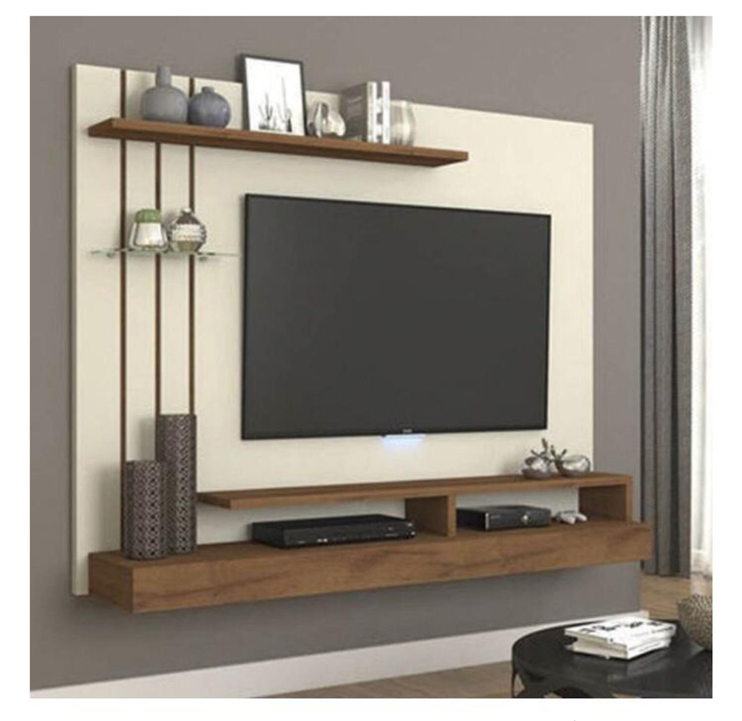 Painel para TV branco com - VMA moveis - Painel para TV - Magazine Luiza