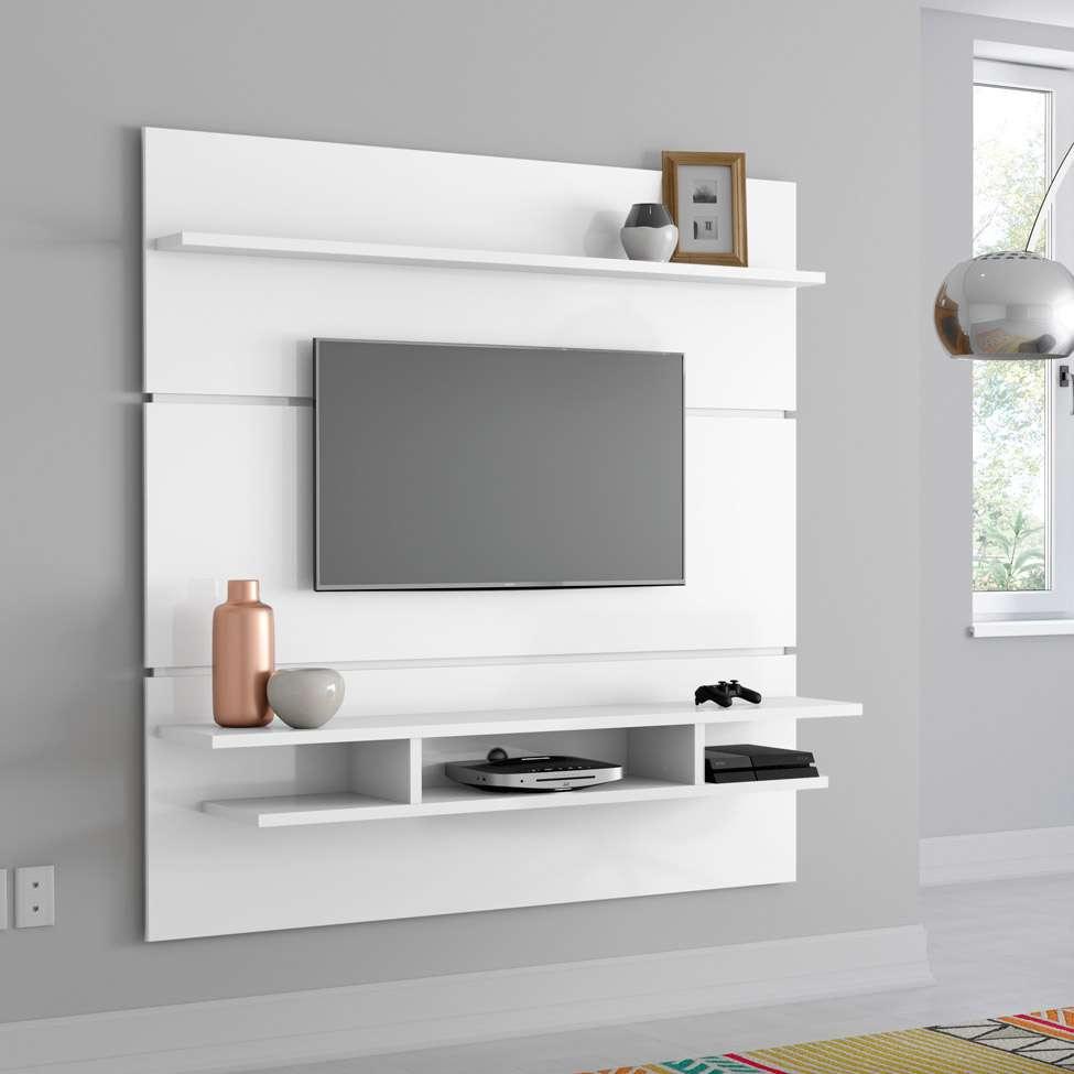 Painel para TV de 60 Polegadas Adryan Branco - Patrimar - Painel para ...