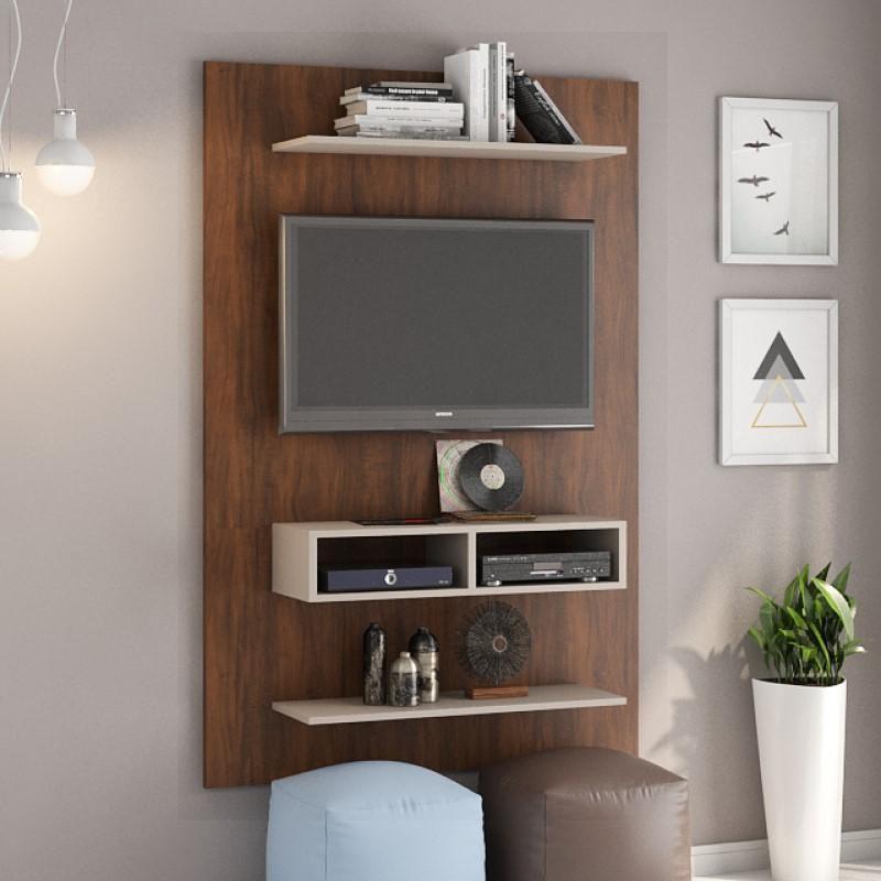 Painel Suspenso Para TV Até 43 Polegadas Byte MDF 2 Nichos 2 ...