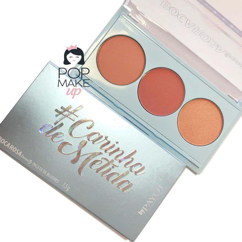 Paleta de Blushes CarinhadeMetida Boca Rosa Payot - Estojos e Paletas ...