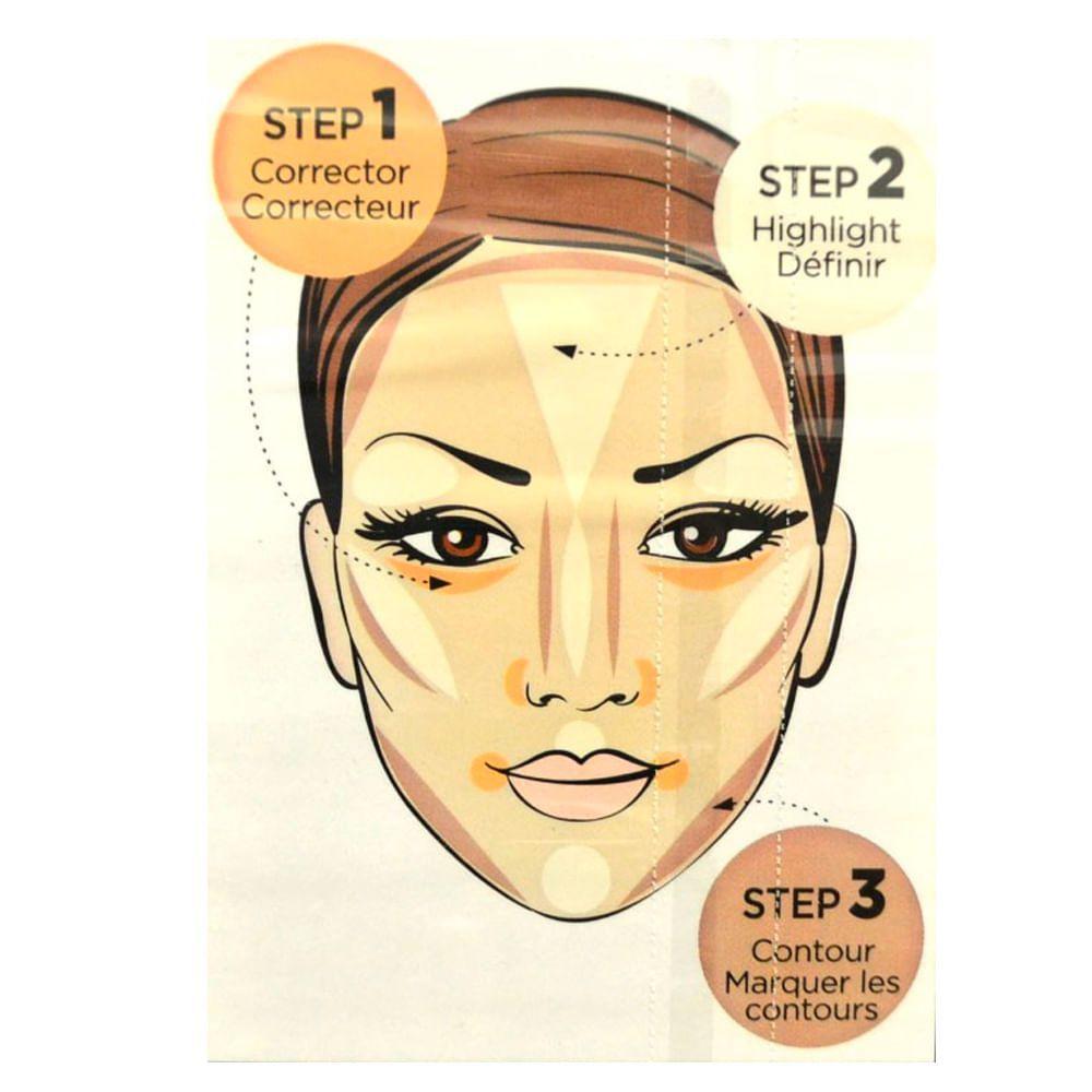 Paleta de Contorno Cremosa Ruby Kisses - 3D Contour Artist Cream ...