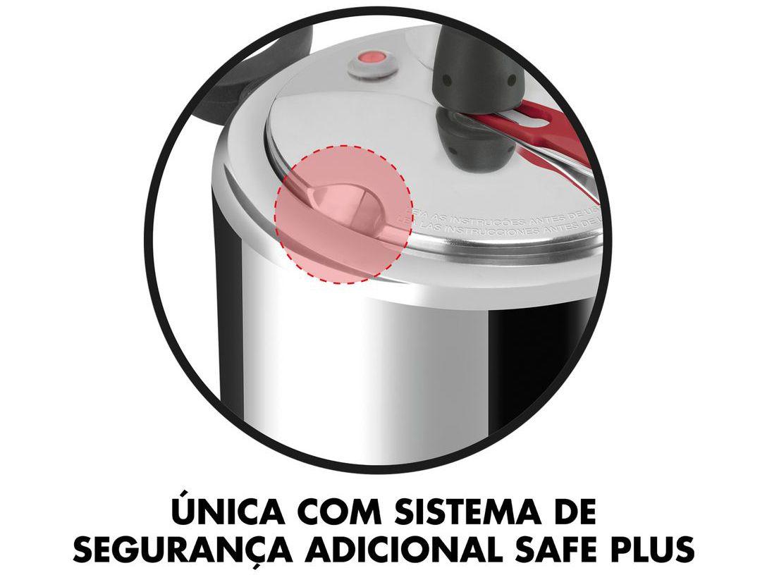 Panela de Pressão Clock 3L Prata Original+