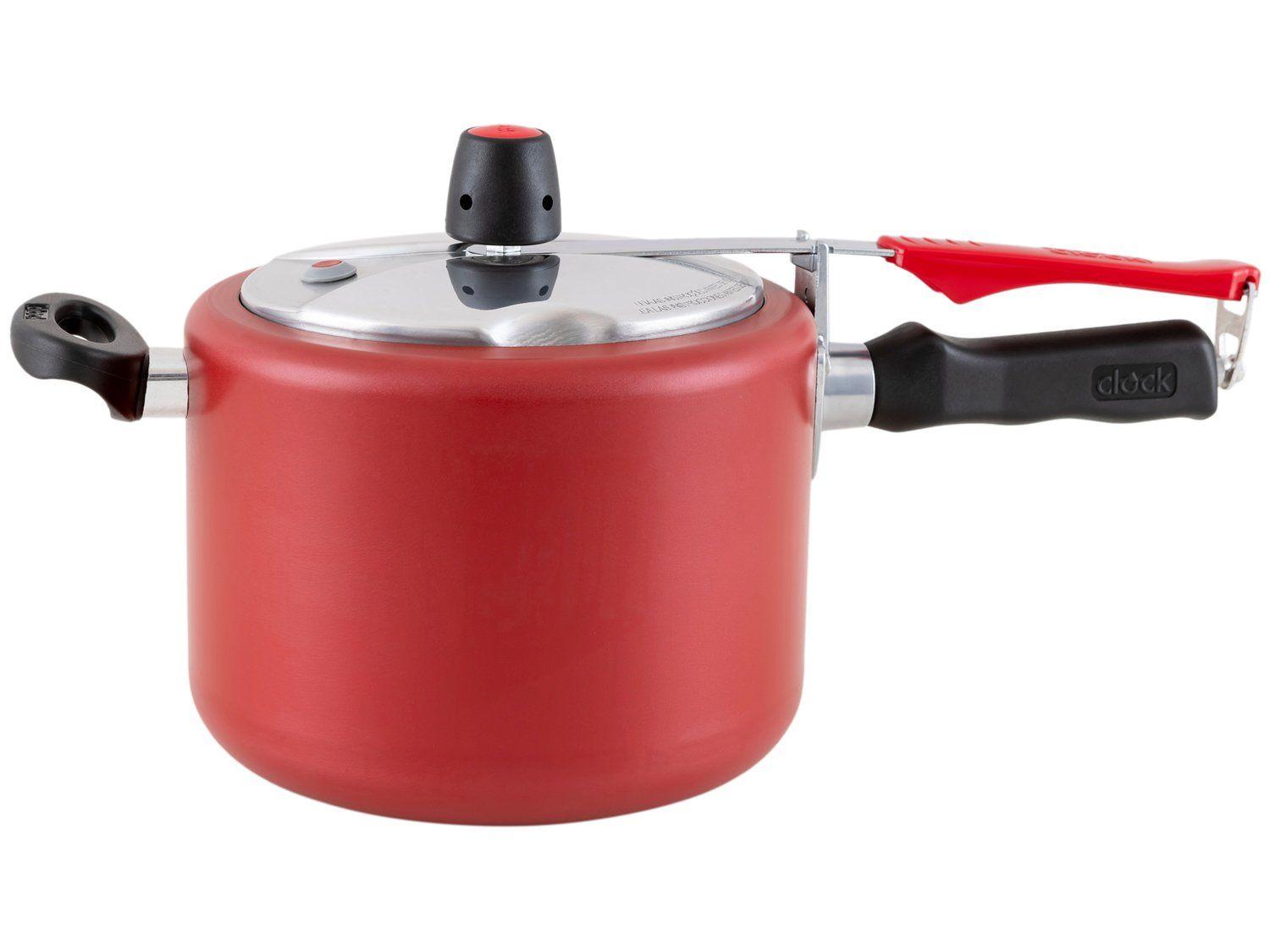 Panela de Pressão Clock Original Vermelha 4,5L - Vermelho