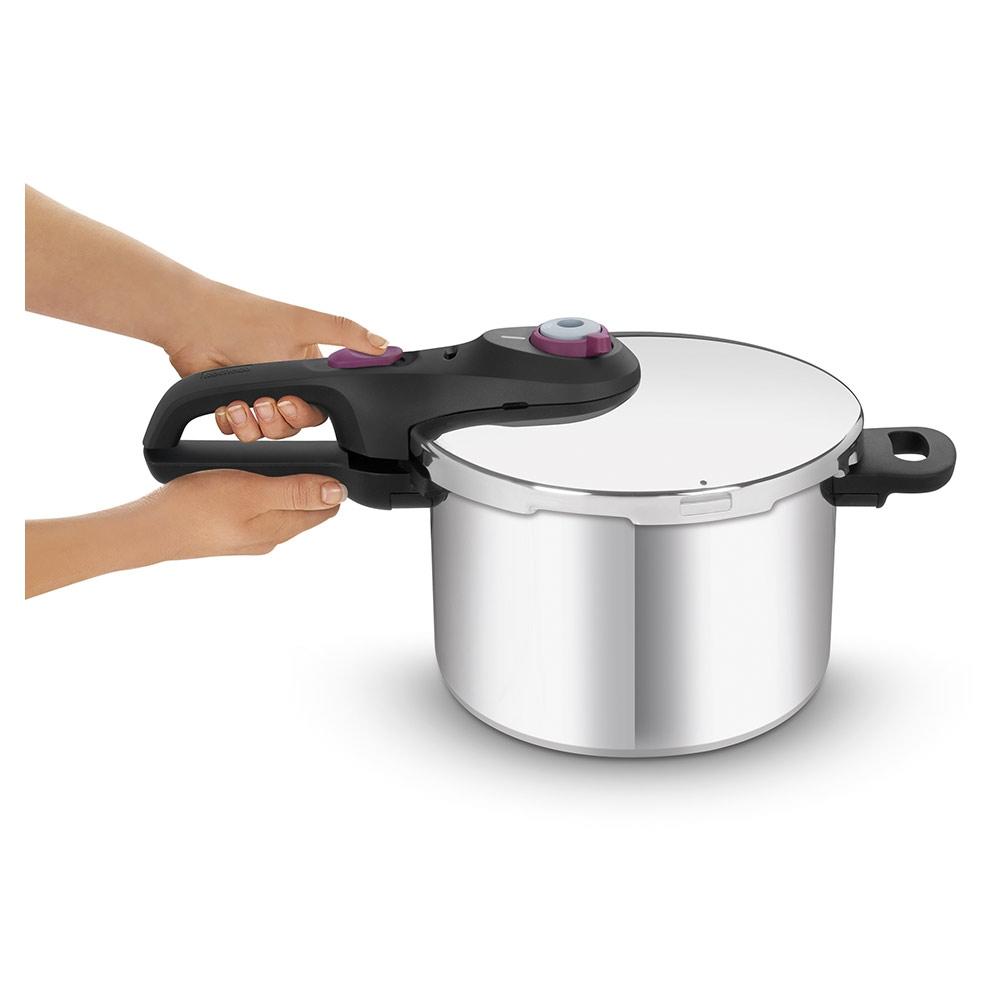 Panela de pressão Rochedo Inox 6 Litros - Panela de Pressão - Magazine ...