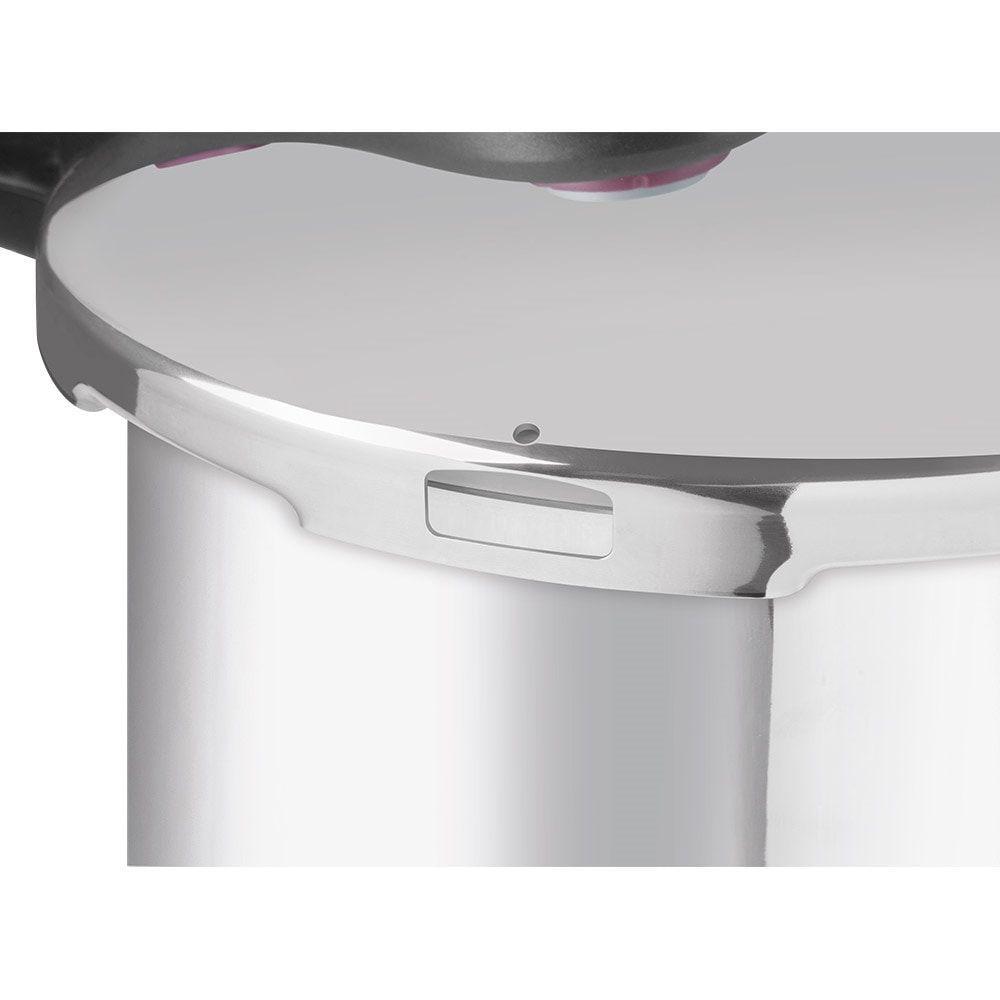 Panela de Pressão Rochedo Inox com Cesta a Vapor 6 Litros - Panela de ...