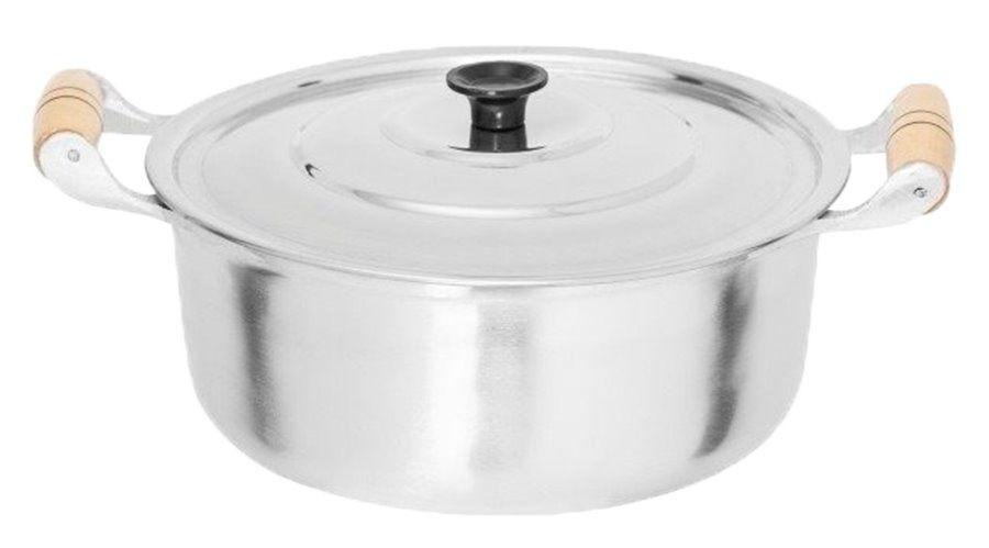 Panela Grande Alumínio Batido Fundido Polida N 34 9 Litros - Diviforte ...