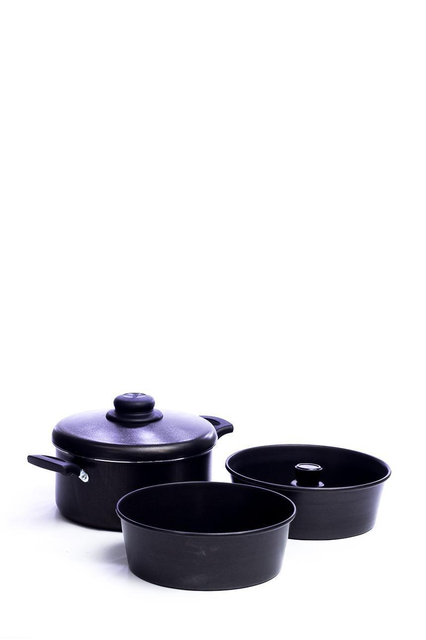 Panela multiuso 3 em 1 teflon 20cm nacional - Veneza Comercio - Panelas ...