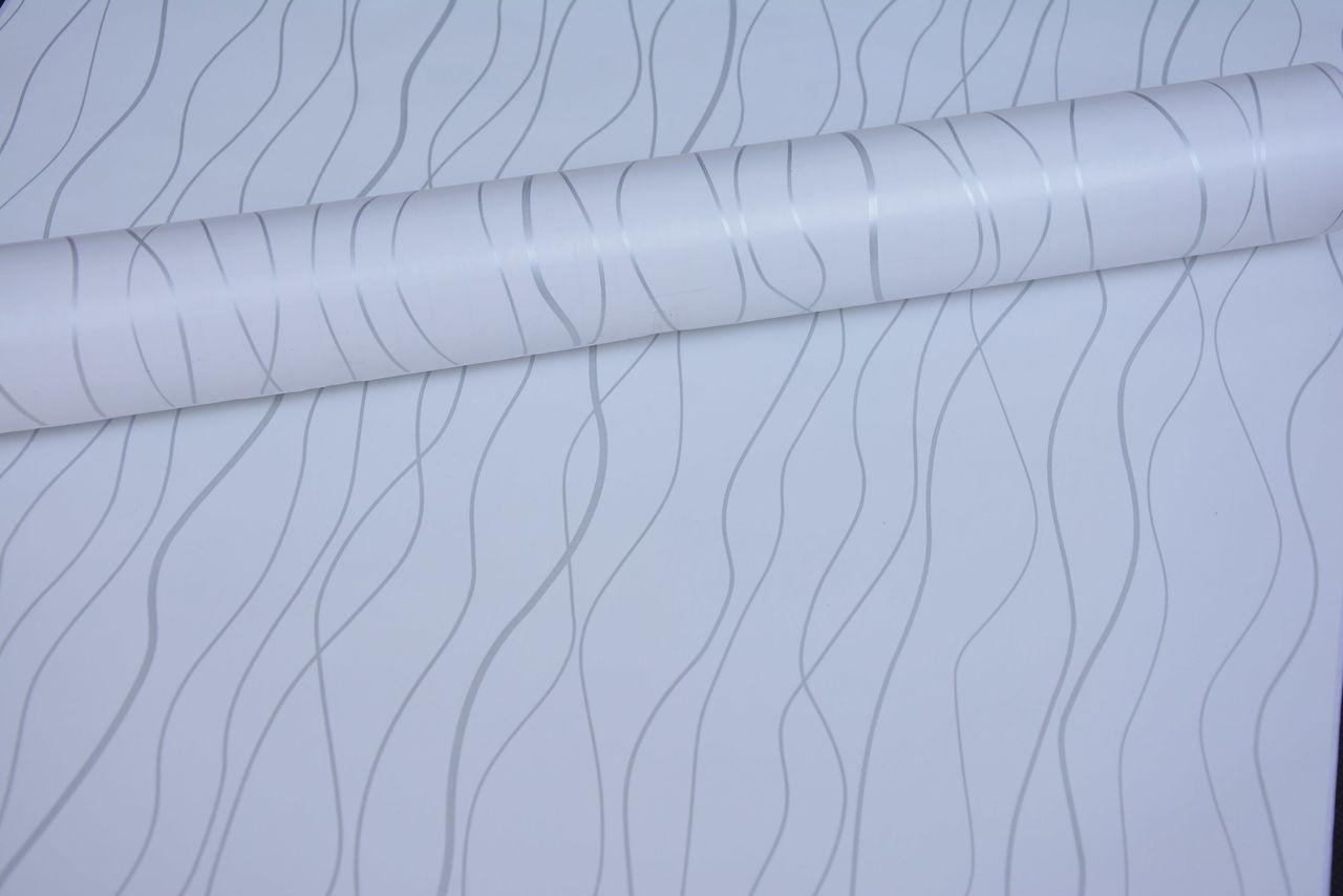 Papel Adesivo Contact De Parede Linhas Curvas 45 Cm X 5 Metros ...