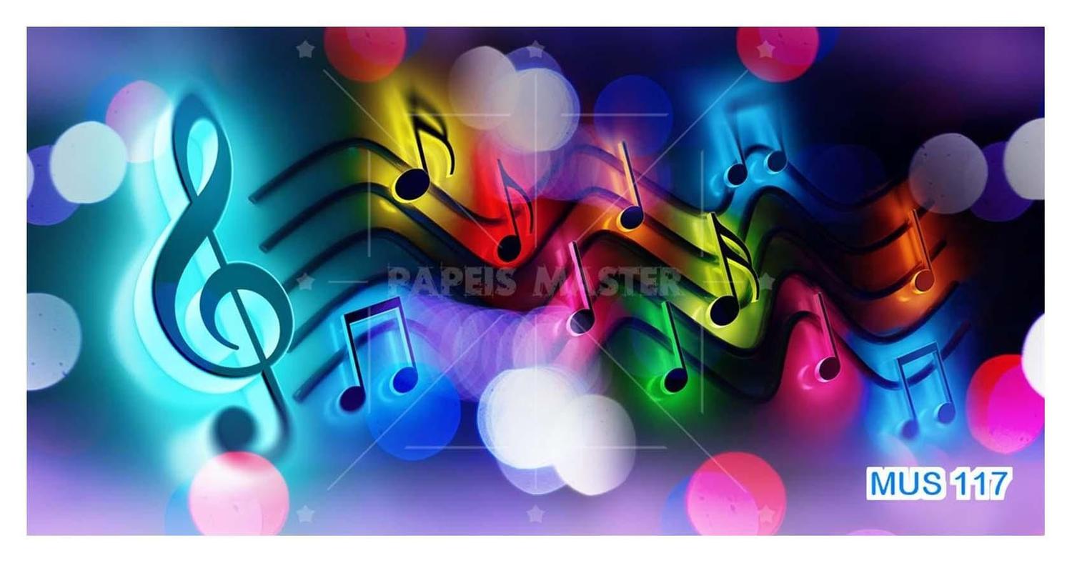 Notas Musicais De Papel De Parede Hd 3d Papel De Parede Figuras