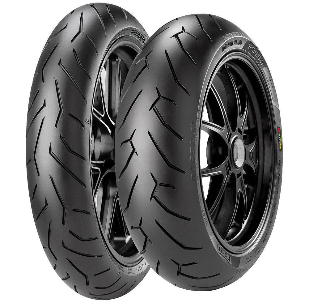 Par Pneu Cb 250 Twister 140/70r17 + 110/70R17 Tl Diablo Rosso II Pirelli - Pirelli Moto - Pneu ...