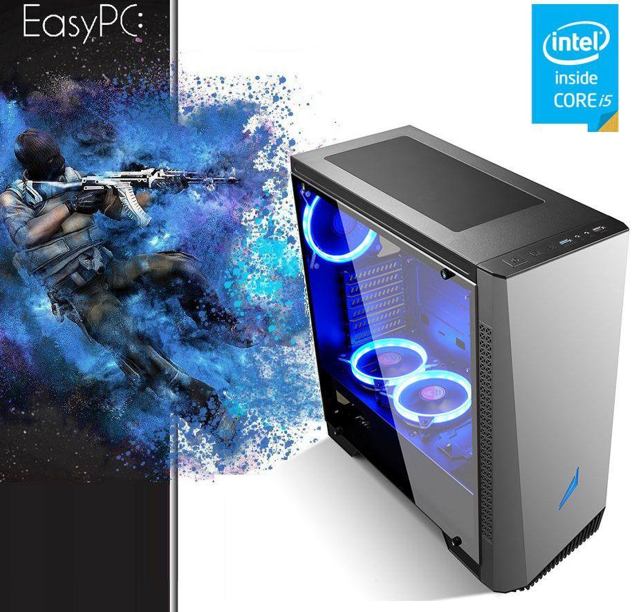 PC Gamer EasyPC SilverShield Intel Core i5 8GB (GeForce GTX 1050Ti 4GB ...