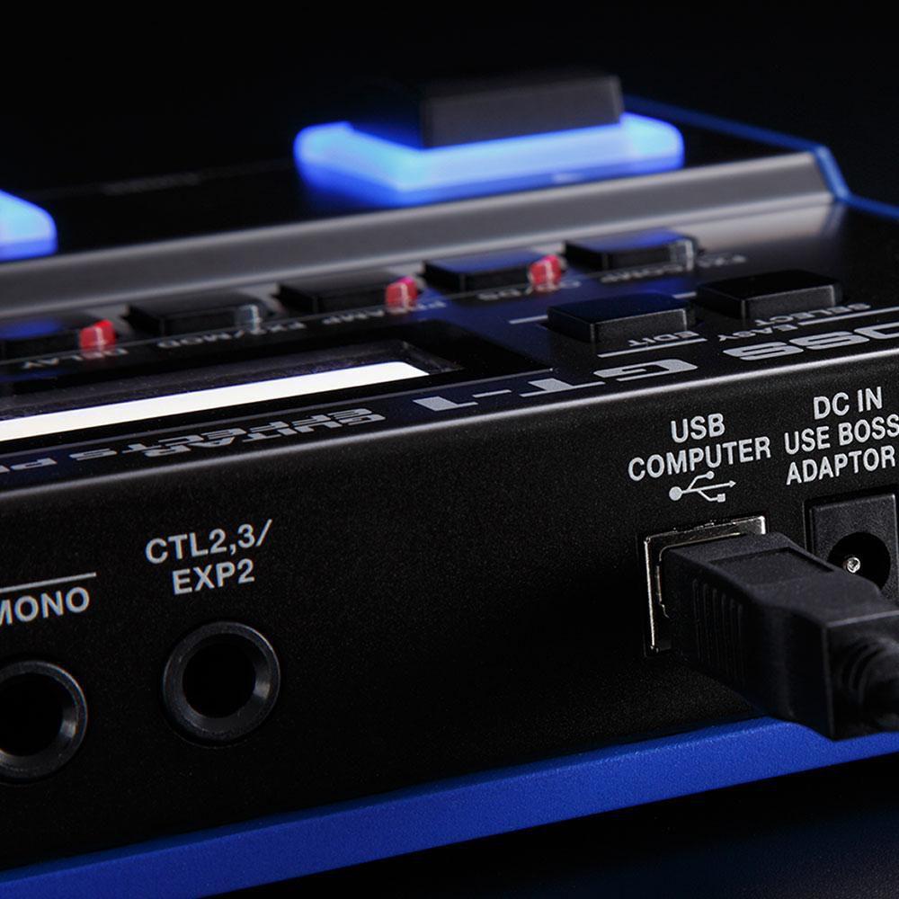 Pedaleira Boss Gt1 Multiefeitos P/ Guitarra 1 Ano Garantia - Pedaleira ...