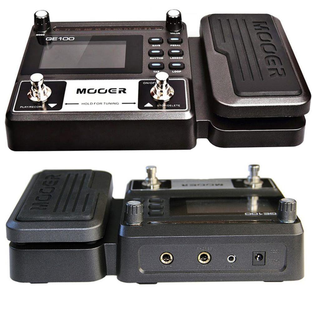 Pedaleira Multi Efeitos Para Guitarra Mooer Ge100 - Pedaleira para ...