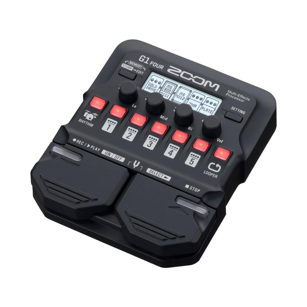 Pedaleira Zoom G1 Four para Guitarra + Fonte Original - Pedaleira para ...