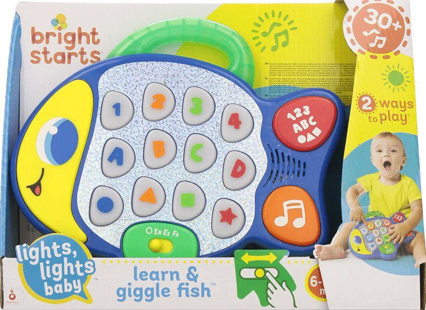 Peixe Musical Com Atividades Learn E Giggle Fish - Bright Stars - Sons ...