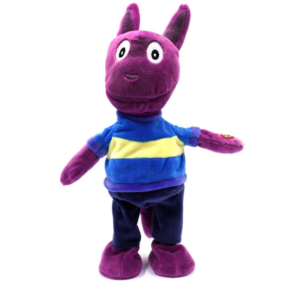 Nick Jr's The Backyardigans Austin Purple Colored Small Stuffed Toy ...