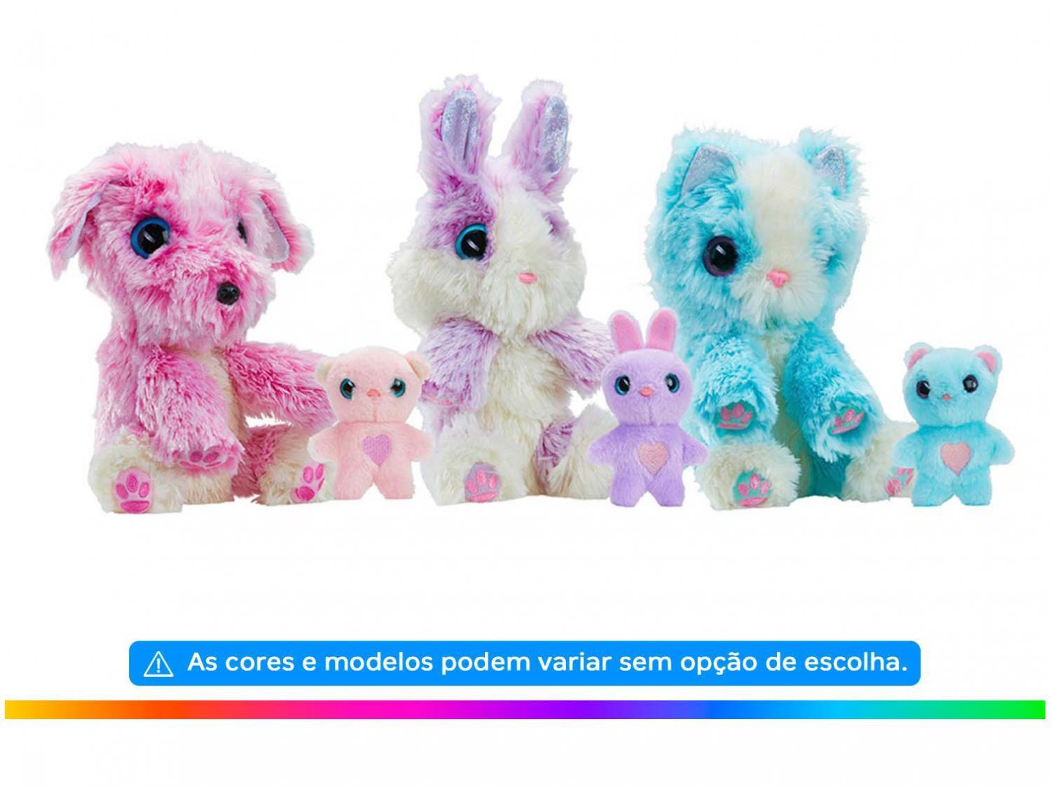 Pelúcia Little Live Pets Scruff a Luvs Família Adotados Fun