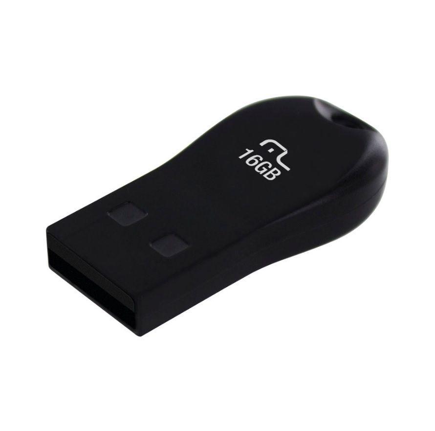 Pen Drive 16GB Mini Preto PD771 - Multilaser - Pen Drive - Magazine Luiza