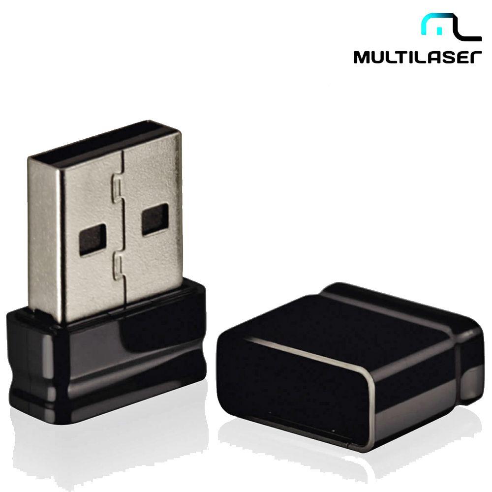 Pen Drive Nano 16GB Preto PD054 - Multilaser - Pen Drive - Magazine Luiza