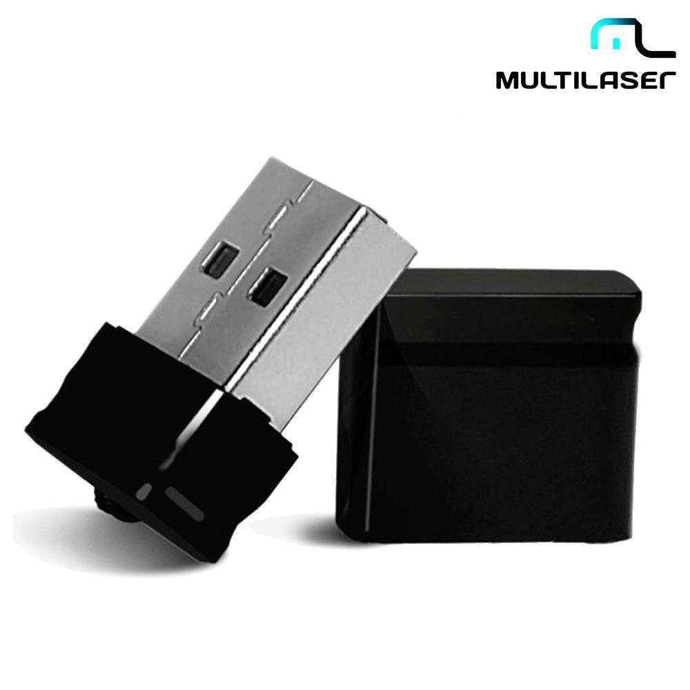 Pen Drive Nano 16GB Preto PD054 - Multilaser - Pen Drive - Magazine Luiza