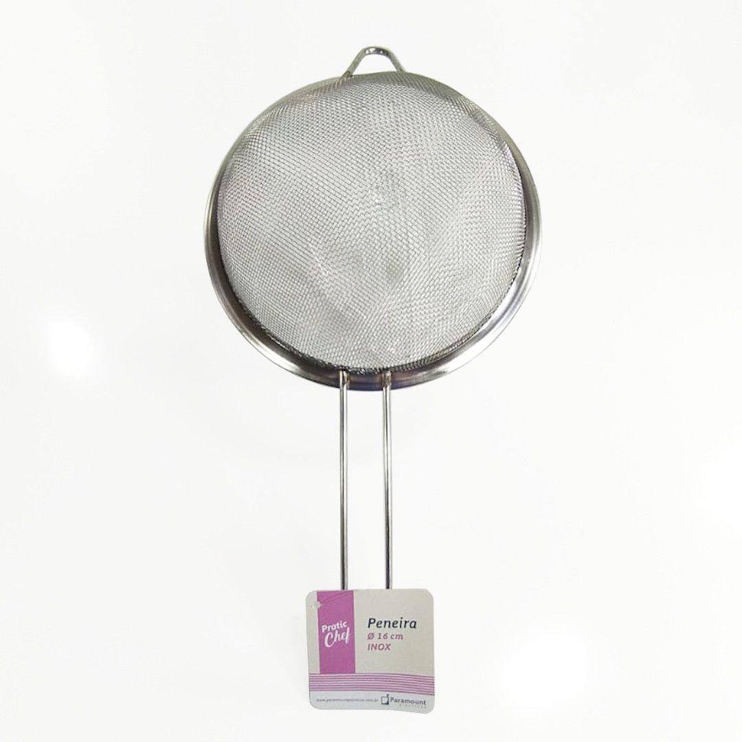 Peneira / Coador em Aço Inox 16cm - Paramount - Peneira - Magazine Luiza