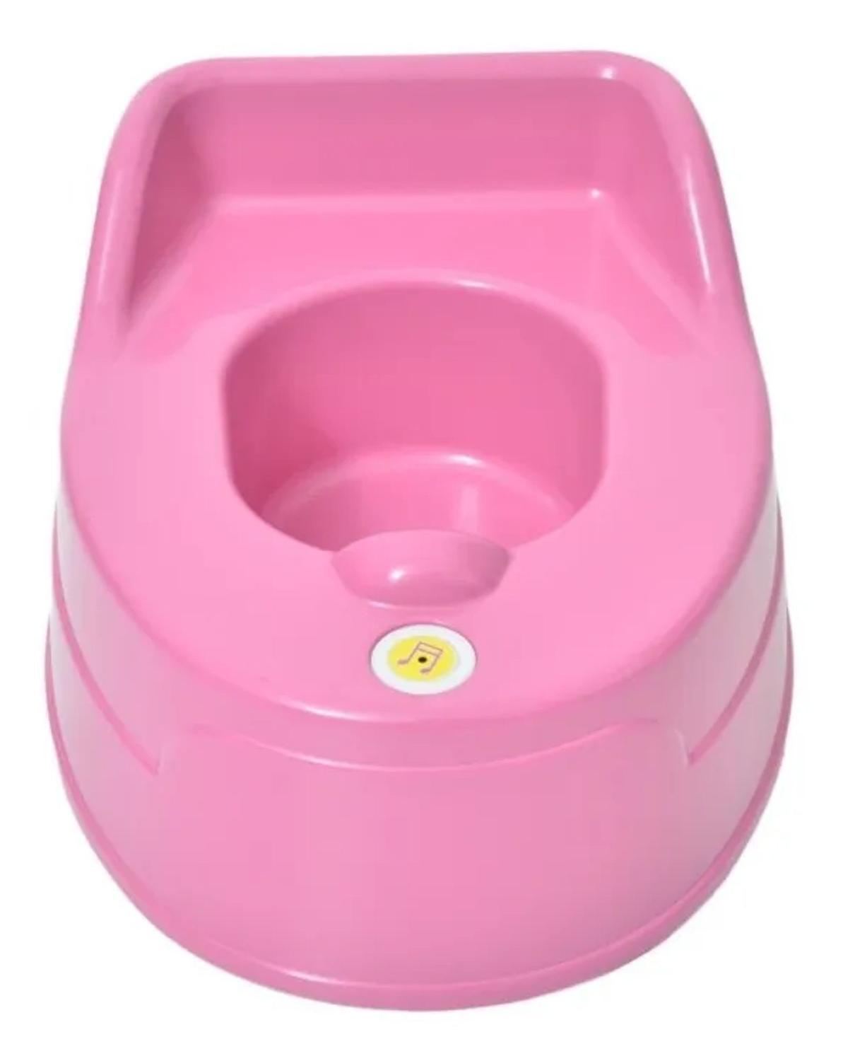 Penico musical infantil rosa - Filler - Troninho e Penico - Magazine Luiza