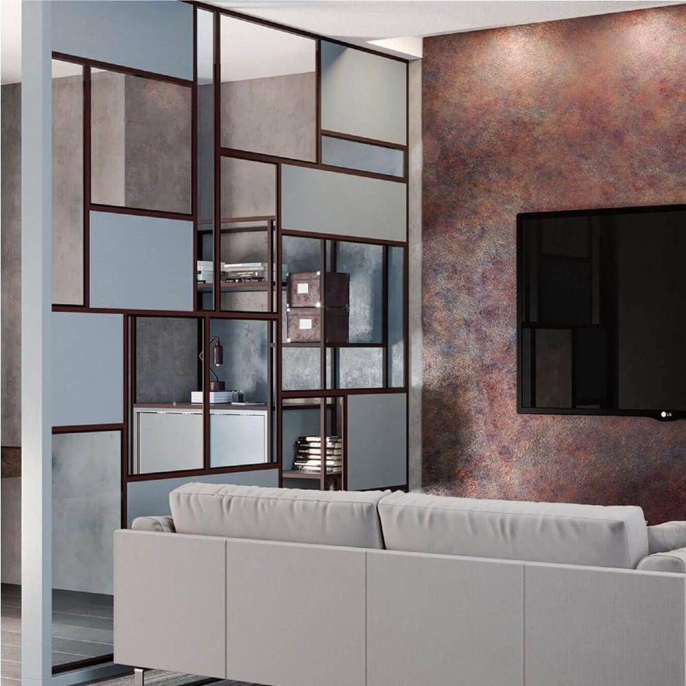 Perfil Alumínio Modular Link RM-311 Barra 03 metros Champagne Claro ...