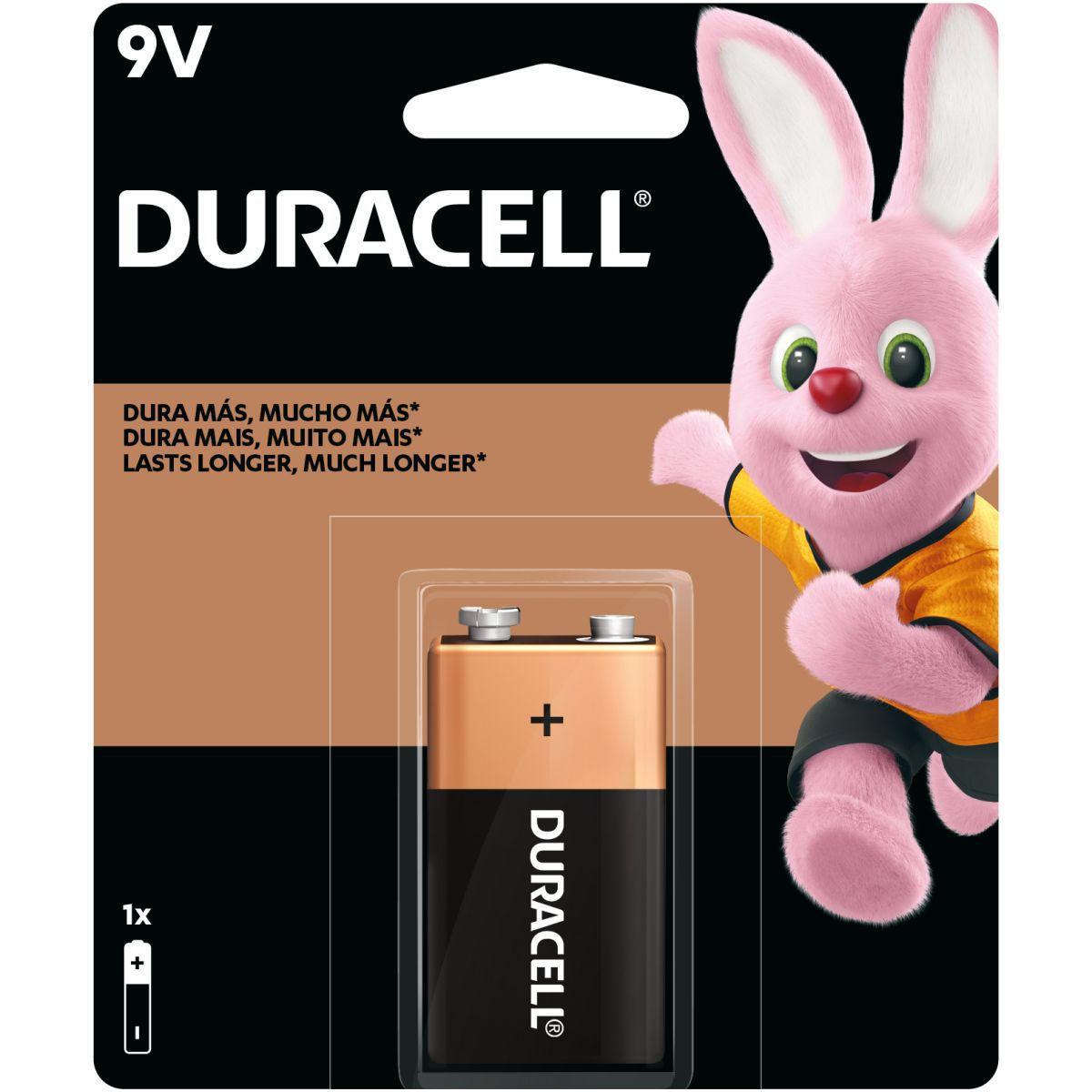 Pilha Bateria 9V Alcalina 12 Blisters X 1 UN. - Duracell - Pilhas ...