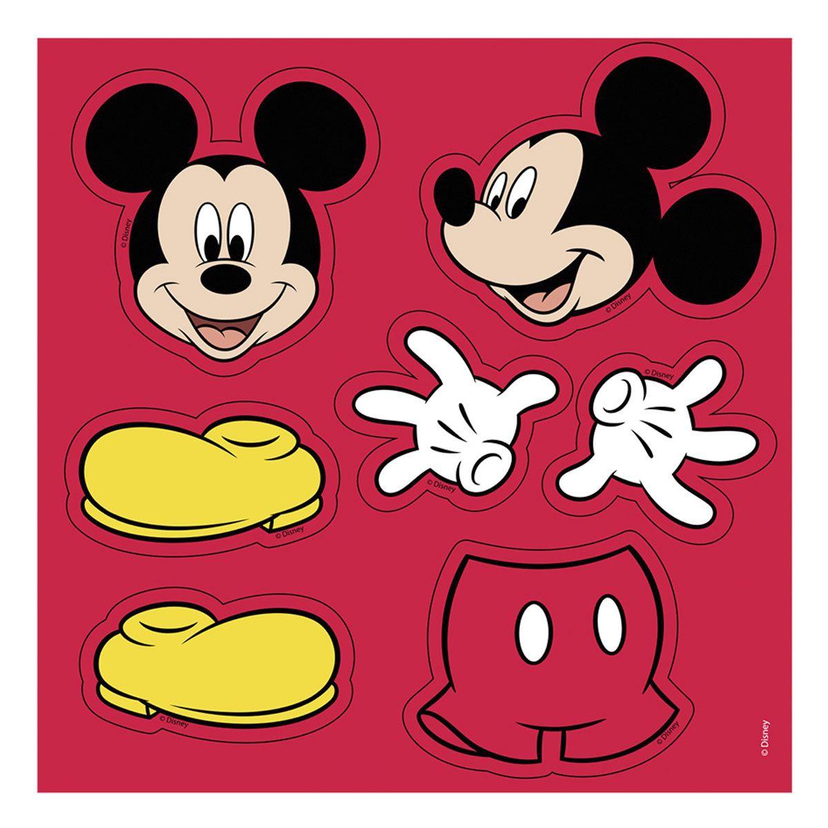 Pintura De Mickey Mouse Mickey Mouse's Hand Stencil N.2 Disney