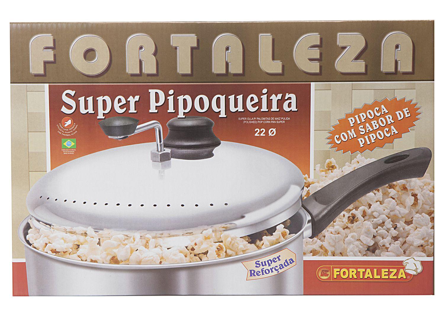 Pipoqueira Alumínio Fortaleza - Super 800022 - Panela pipoqueira ...